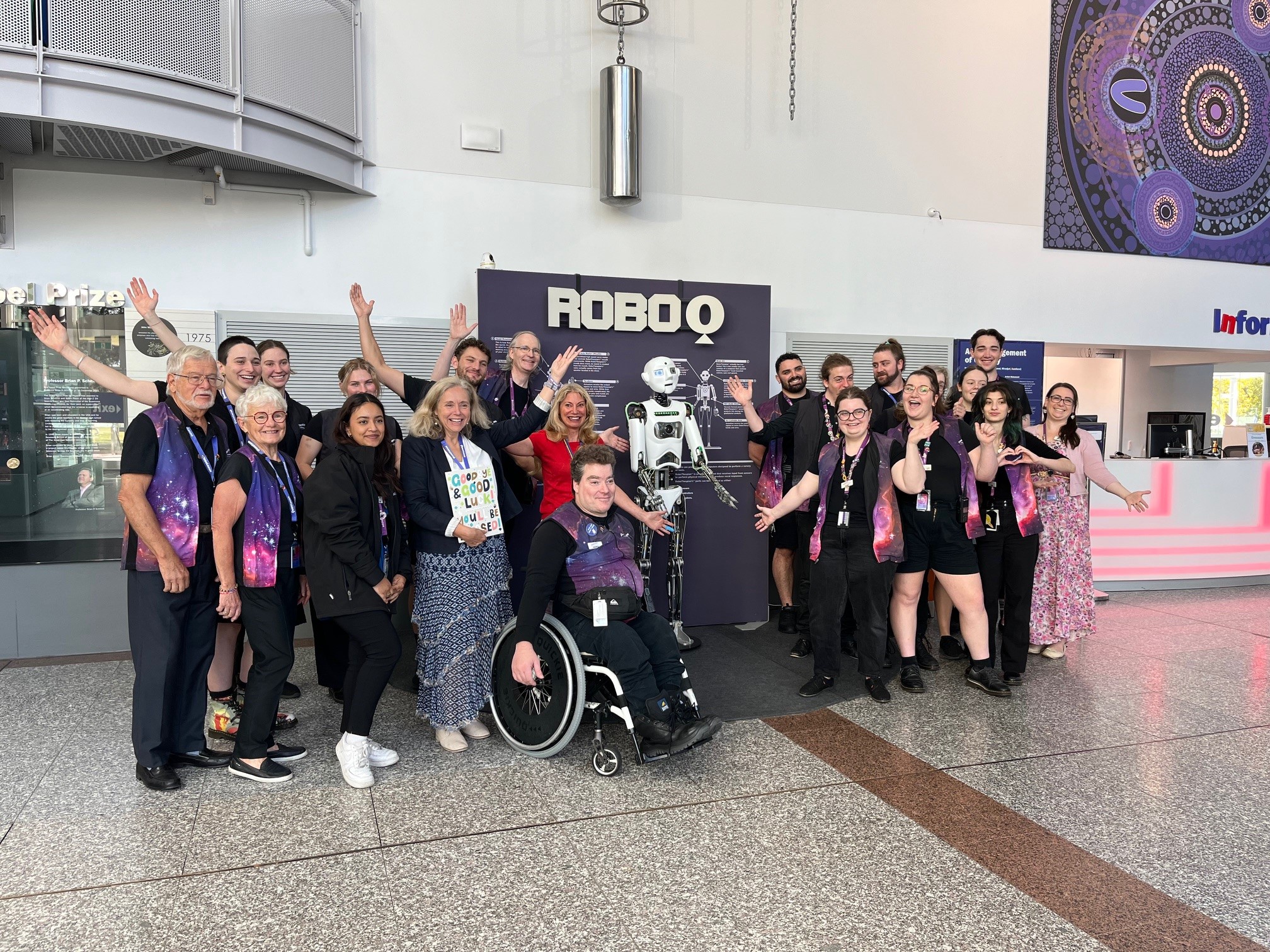 The bot, the legend: RoboQ | questacon